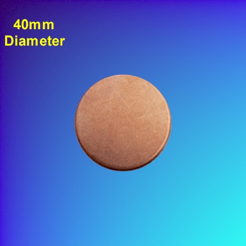 Blank Copper Disc (10-pack) 40mm [blank-copper-disc-40mm] - £17.75 ...